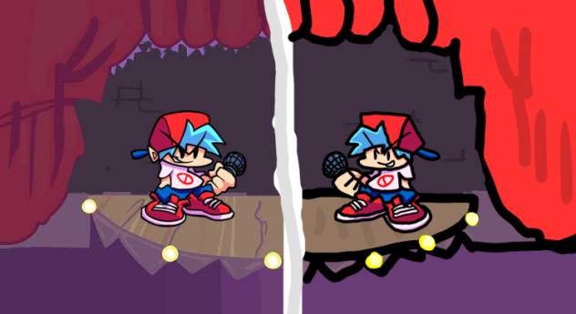 Fnf art bf vs bf - ibisPaint