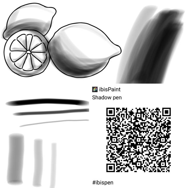 brush ,,shadow pen,, - ibisPaint