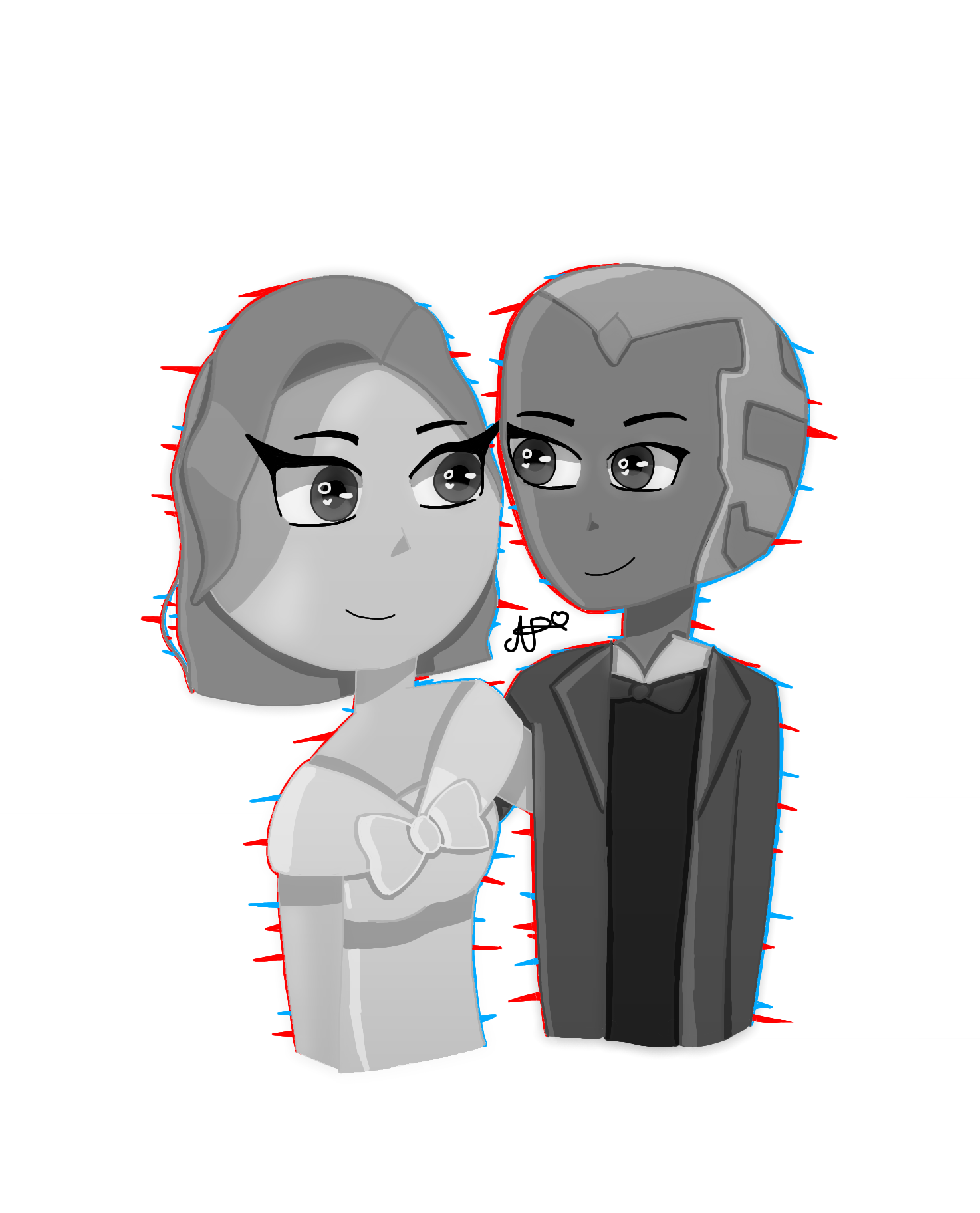 Wanda & Visión - ibisPaint