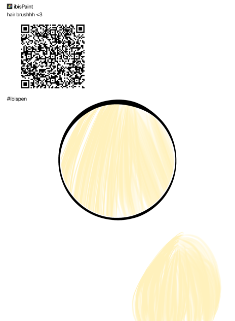 Hair brushhh - ibisPaint