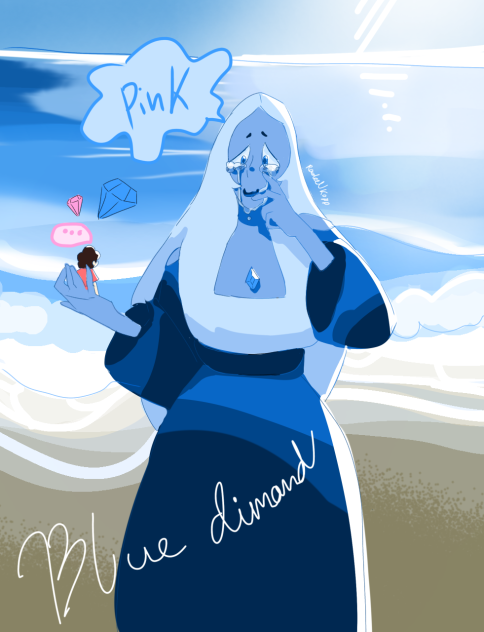 Blue diamond - ibisPaint
