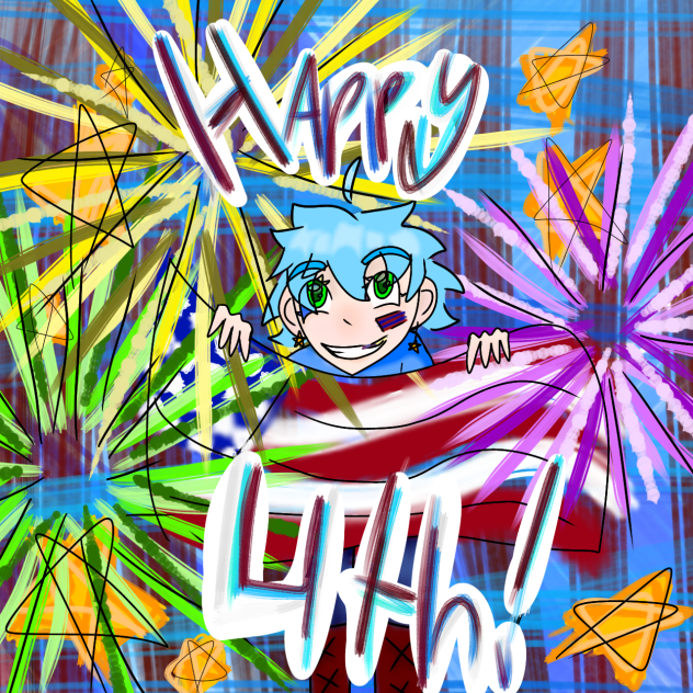 Happy 4th! - ibisPaint