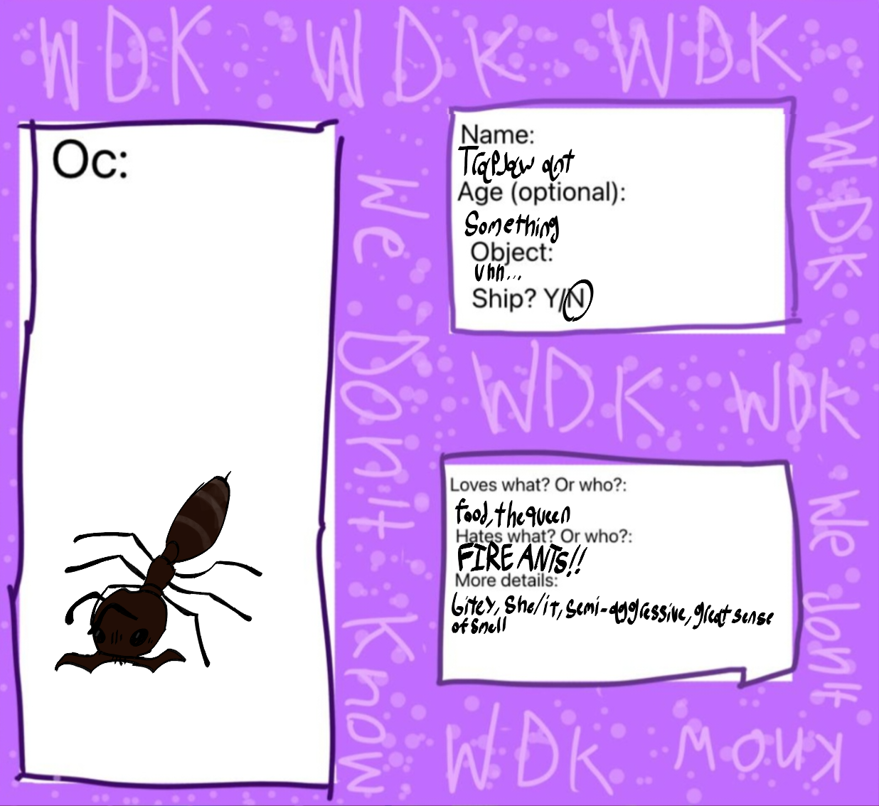 trapjaw ant - ibisPaint