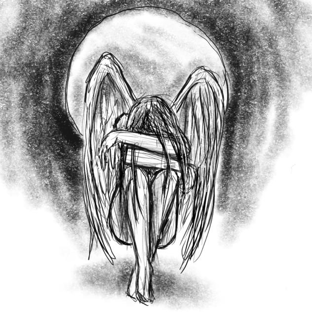 Sketched Angel - ibisPaint