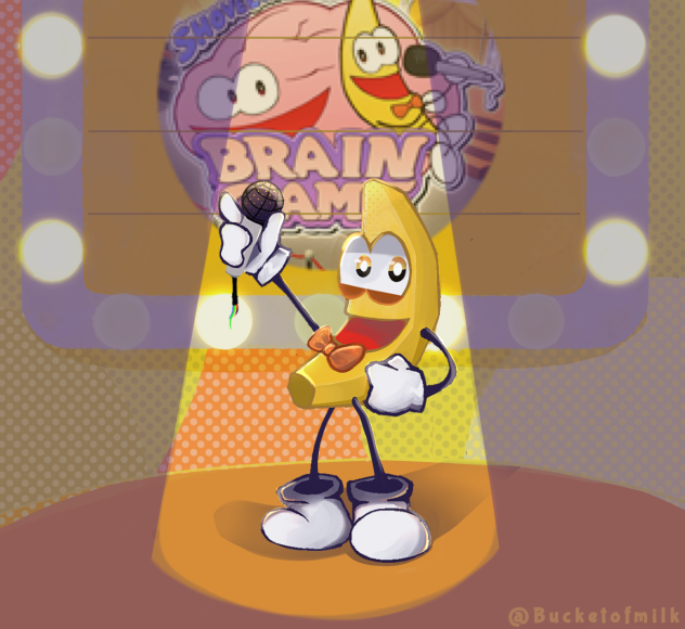 The Banana man!(Shovelwear's Brain game) - ibisPaint