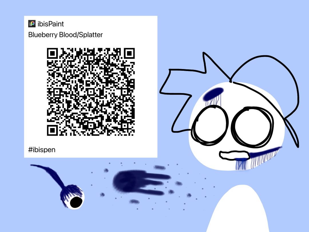 Blueberry Blood Brush - ibisPaint