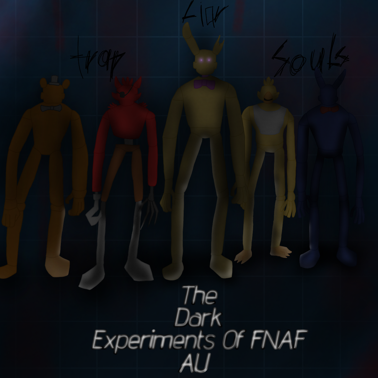 The Dark Experiments Of fnaf AU - ibisPaint
