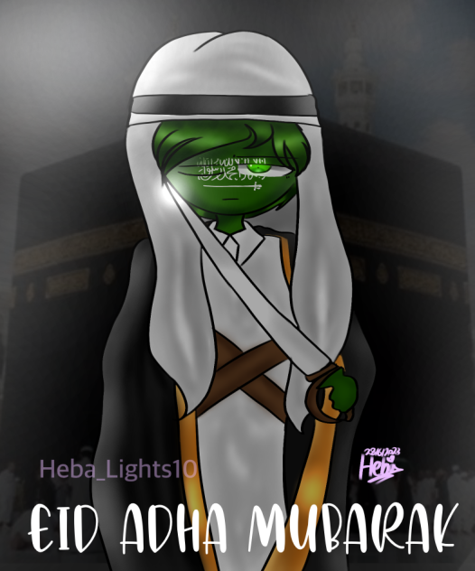 Countryhumans Saudi Arabia - ibisPaint