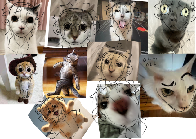 wacky cats - ibisPaint