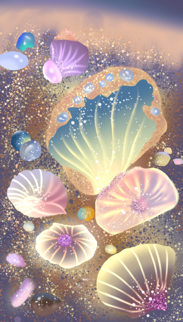 sea shells - ibisPaint