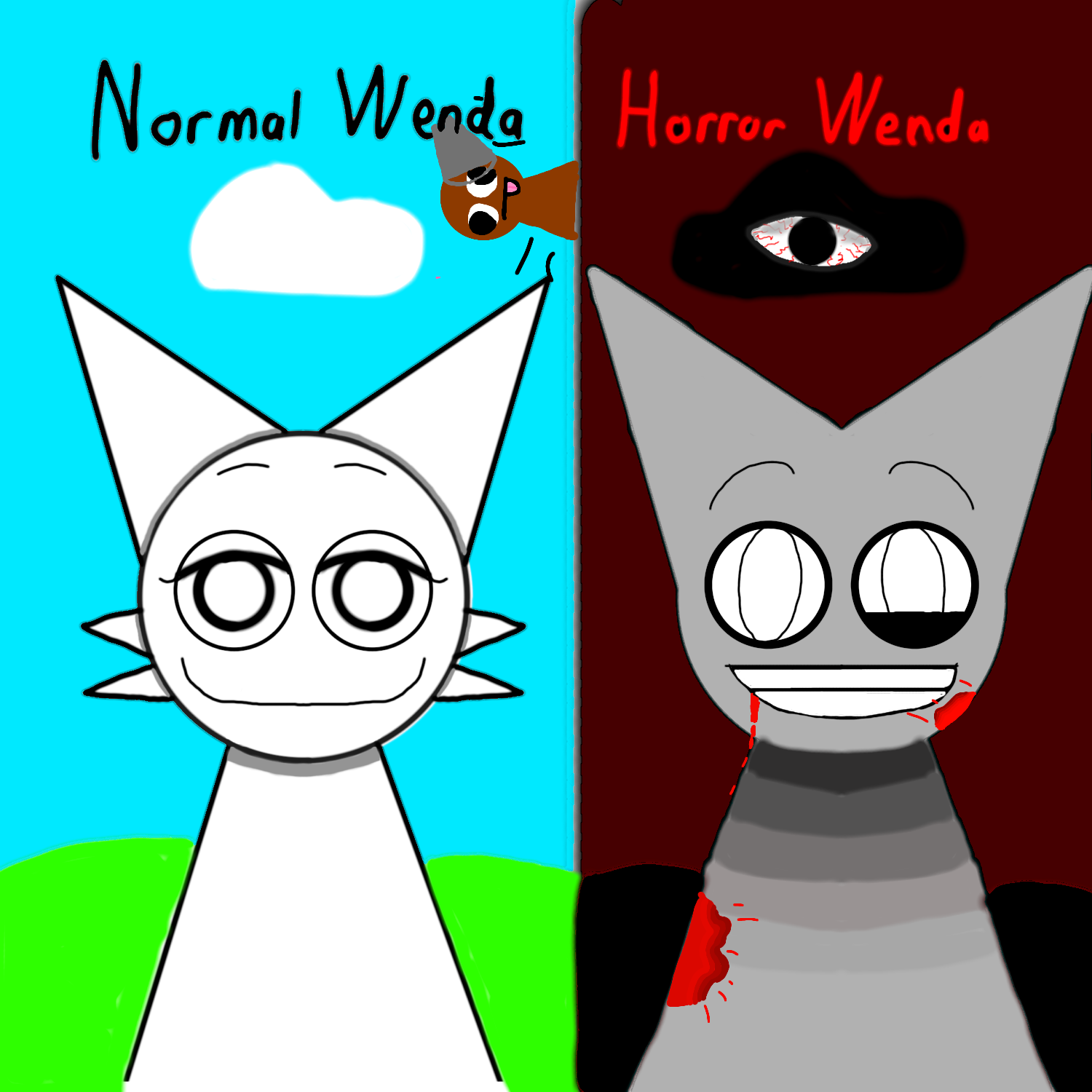 Wenda And Horror Wenda - ibisPaint