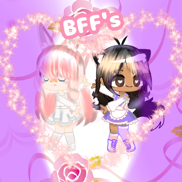 BFF's (Me and Blossom.Bunneh) - ibisPaint