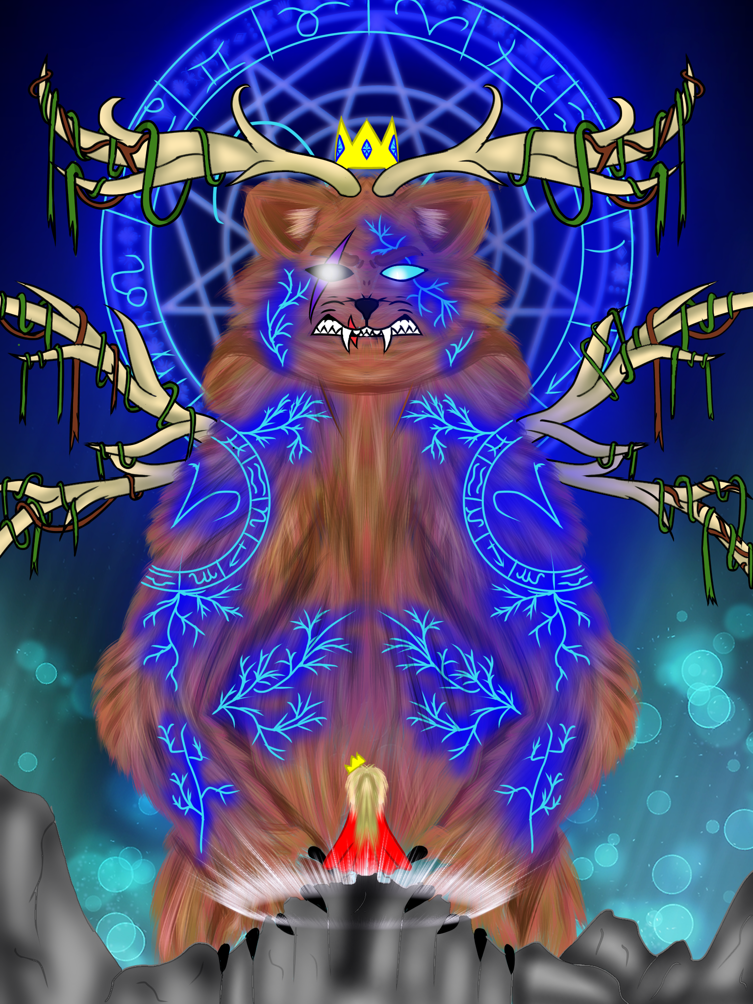 Mythical grizzy - ibisPaint