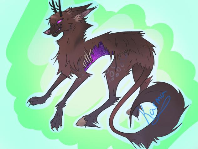 Canine Skinwalker OC - ibisPaint