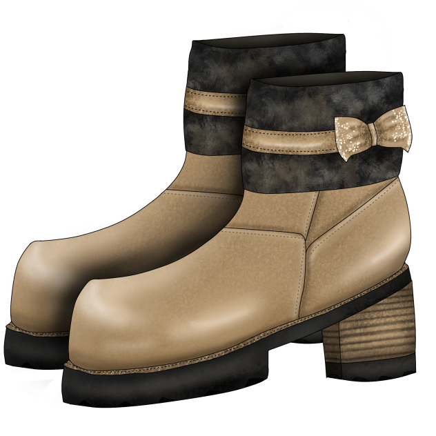 High heel boot - ibisPaint