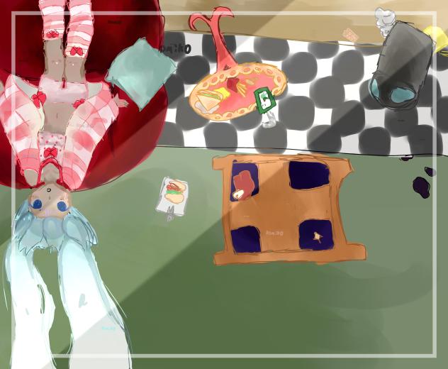 upside down miku - ibisPaint