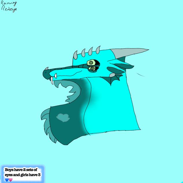 Rainwing redesign - ibisPaint