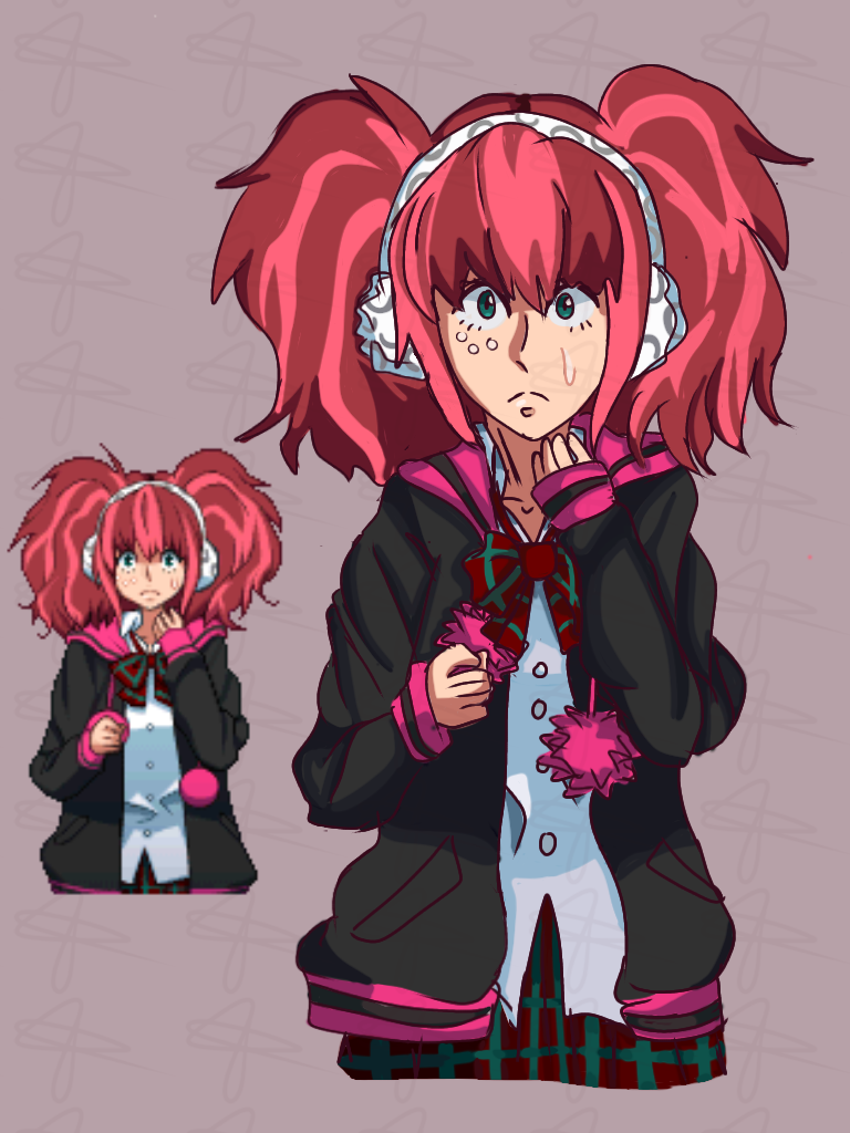 Clover Sprite Redraw - ibisPaint