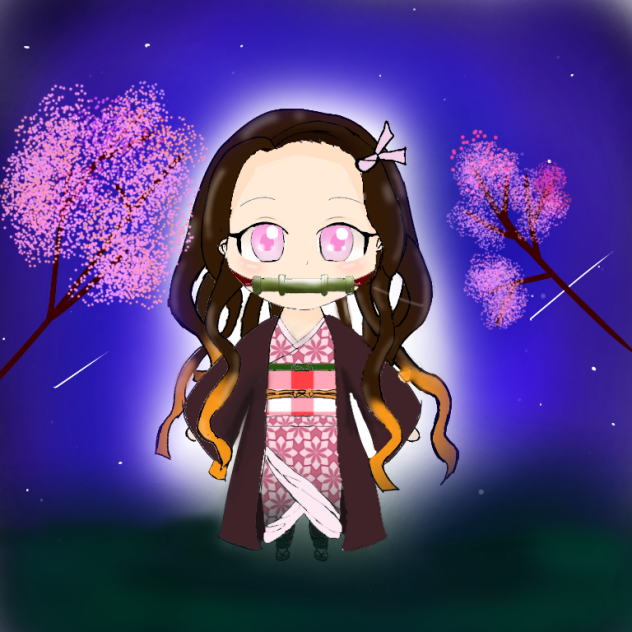 Chibi Nezuko - ibisPaint