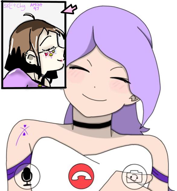 FaceTime collab - ibisPaint