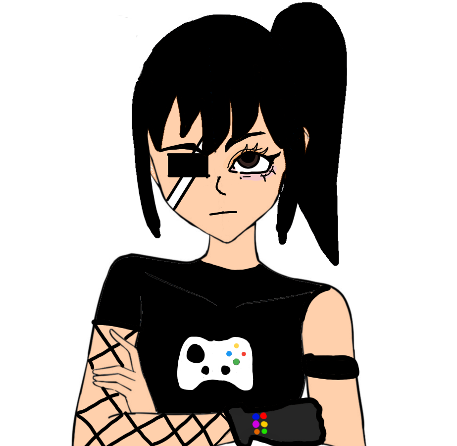 Gamer player - ibisPaint