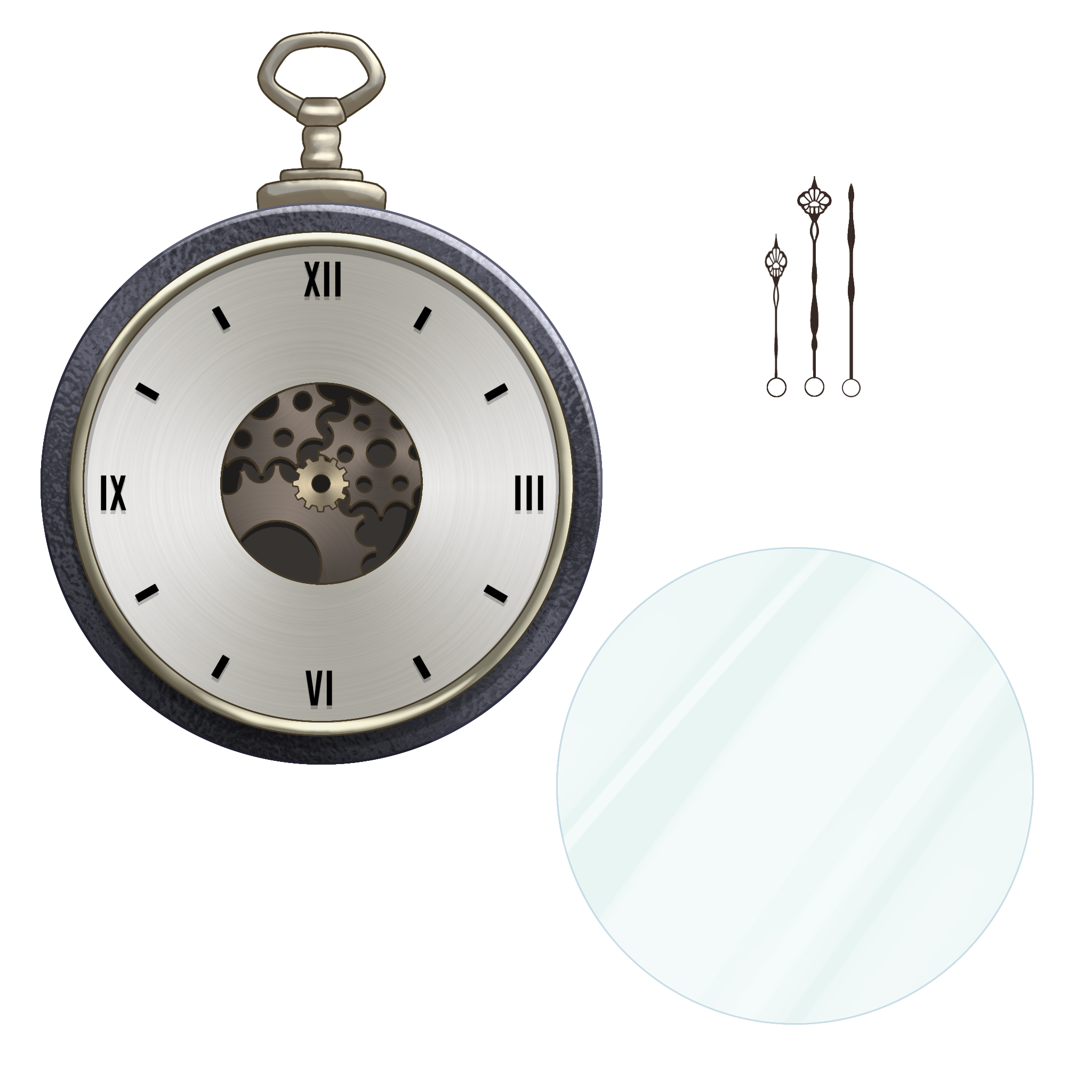 Mechanical Pocket Watch - ibisPaint