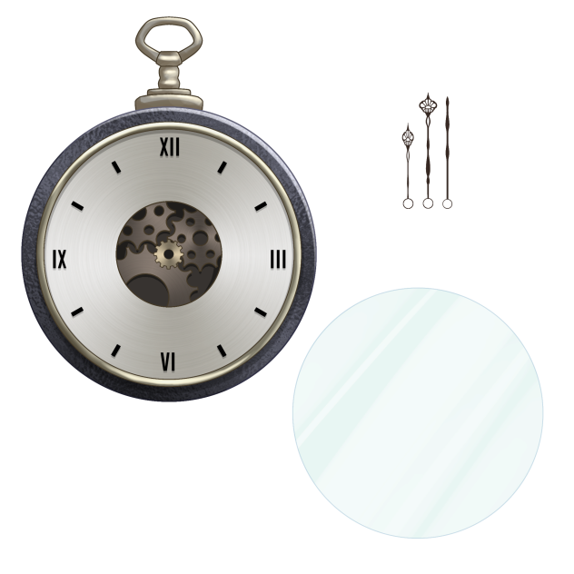 Mechanical Pocket Watch - ibisPaint
