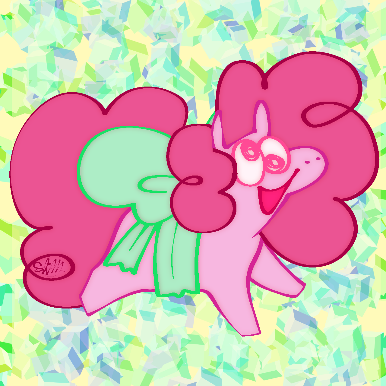A pink!! ponk!! - ibisPaint