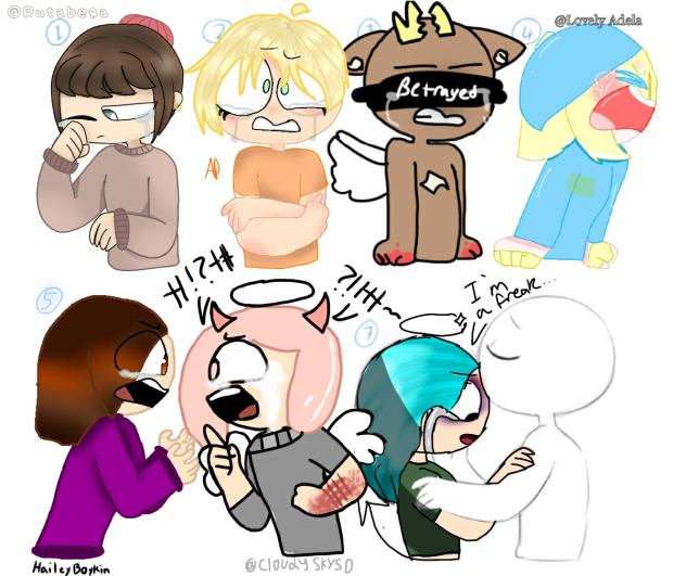 Sad Collab - ibisPaint