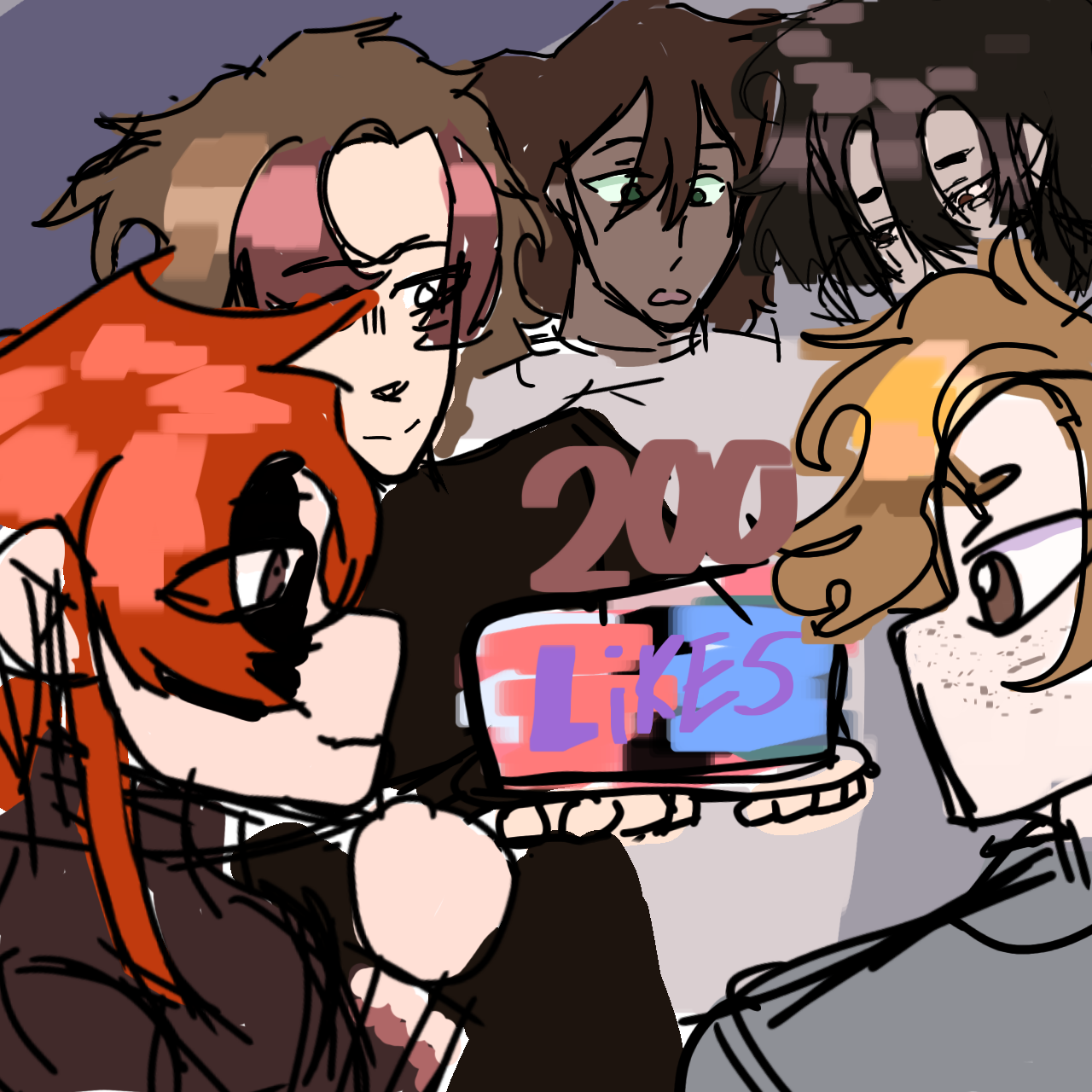 200 LIKES ON TIK TOK - ibisPaint