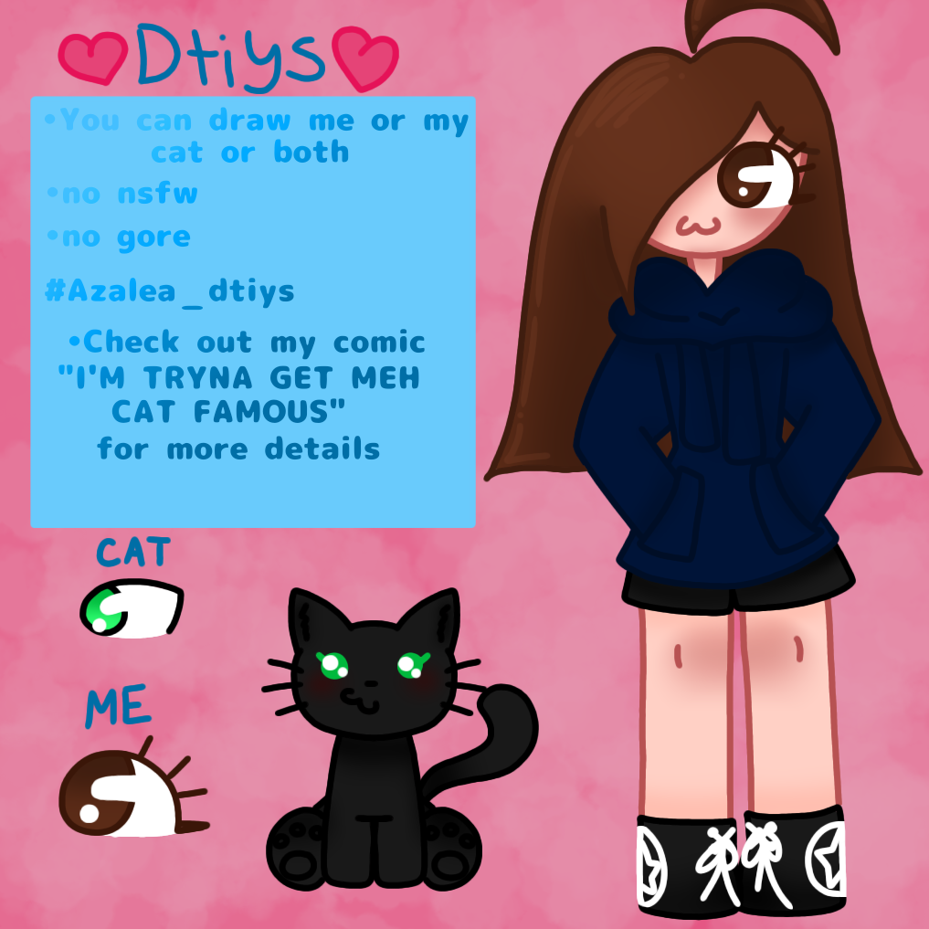 Me and meh cat DTIYS - ibisPaint