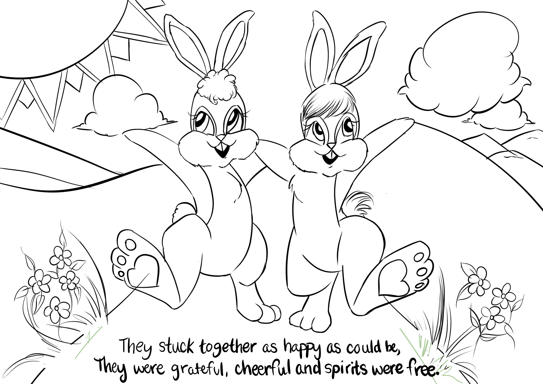 Bunny besties page 2 - ibisPaint