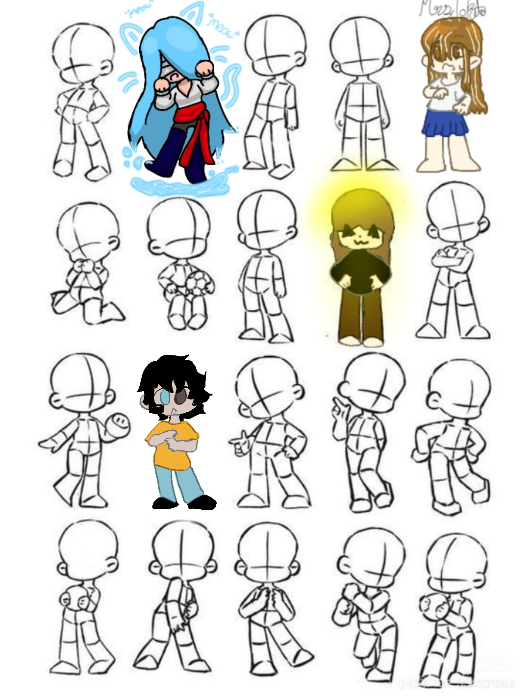 pose collab - ibisPaint