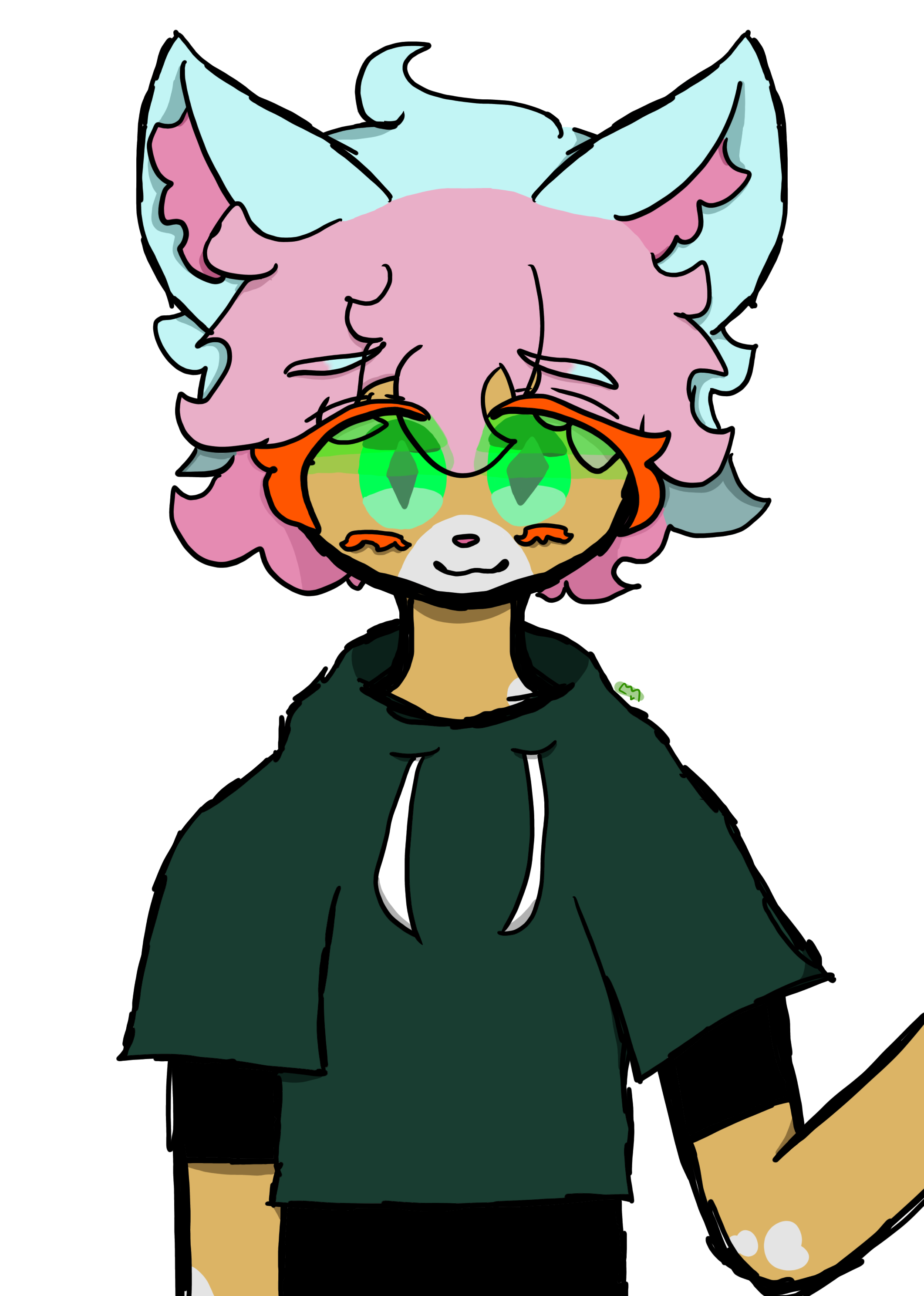 Cotton candy fox - ibisPaint
