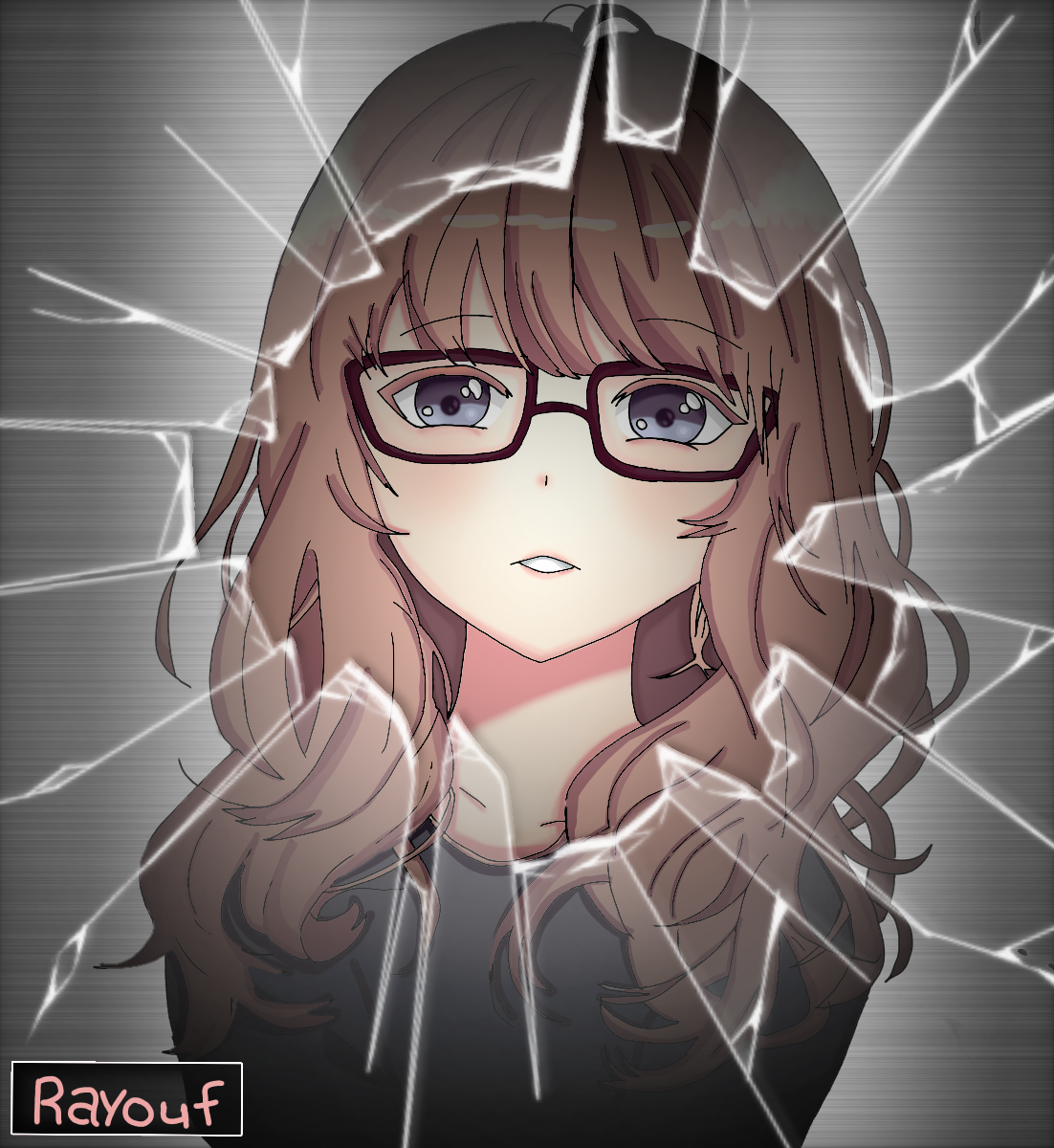 I am a miserable girl - ibisPaint