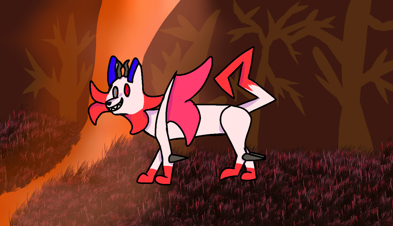 Spoopy Demon Boi - ibisPaint