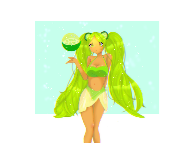 lime cookie! - ibisPaint