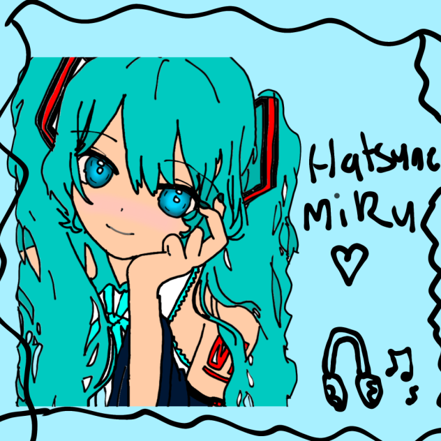 Hatsune Miku! - ibisPaint