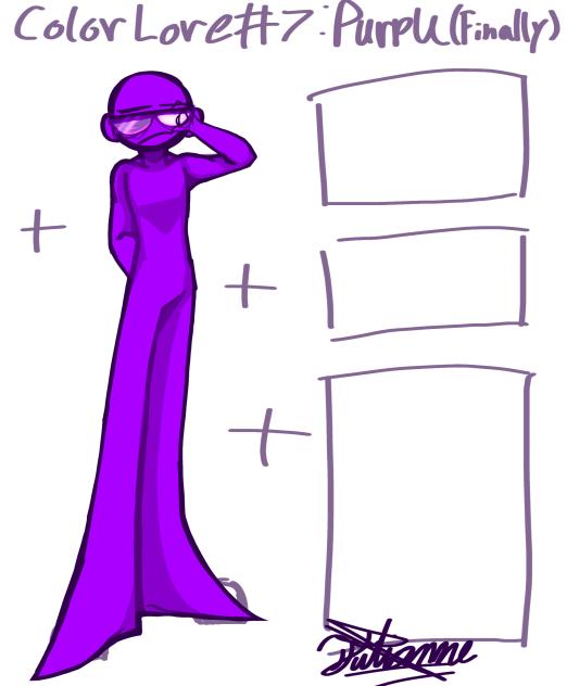 Color Lore #7 - Purple (wip) - ibisPaint