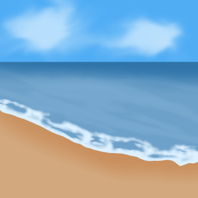 Beach Side Horizon - ibisPaint