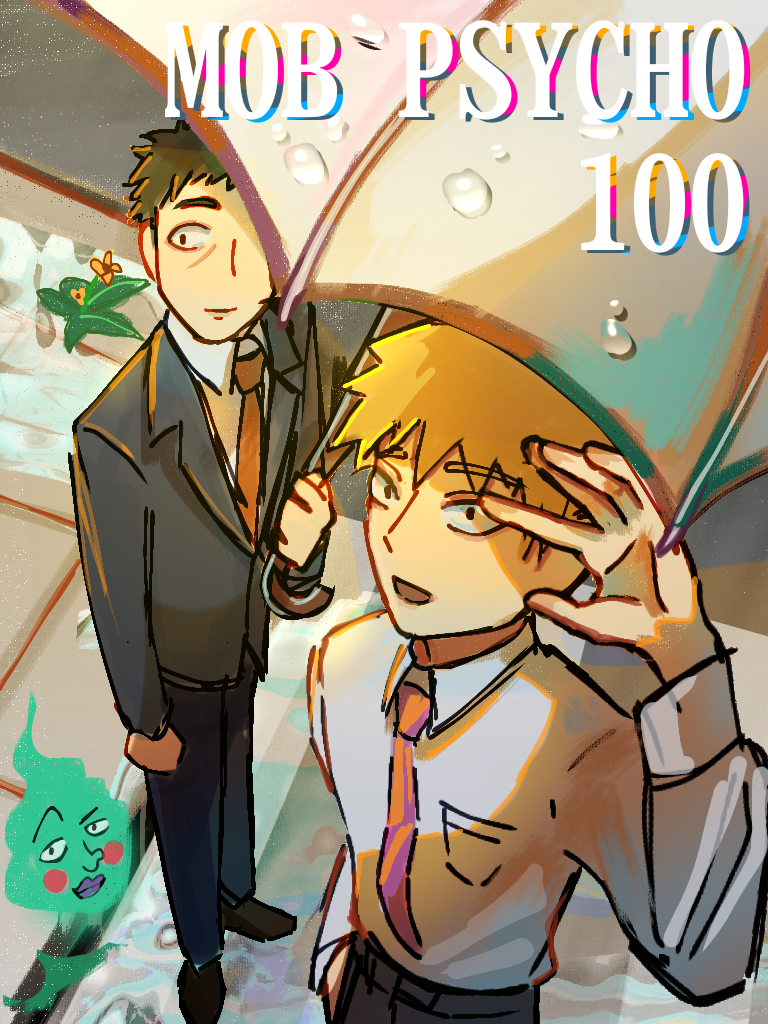 Reigen's green fart - ibisPaint
