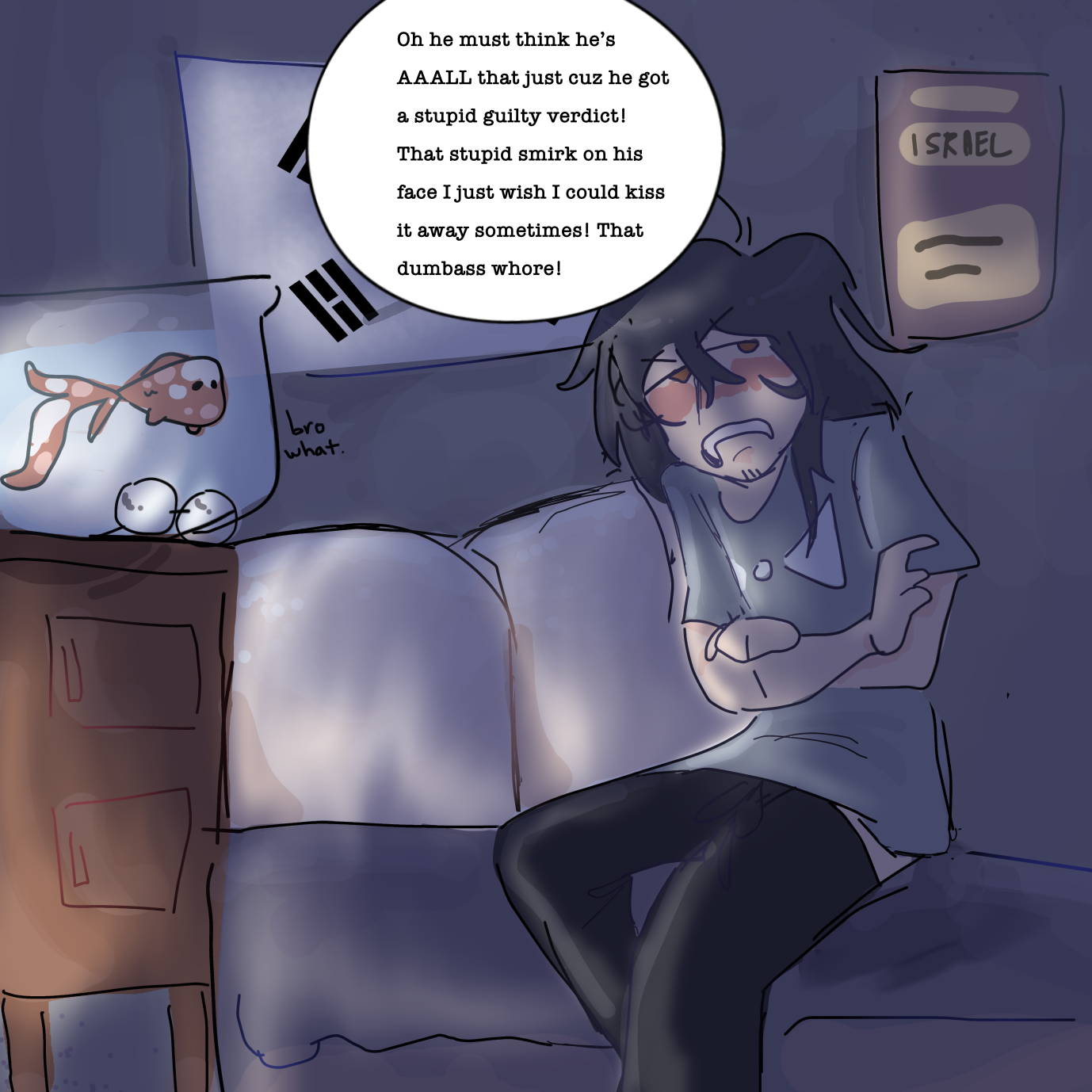 Israel venting to Philip the third - ibisPaint