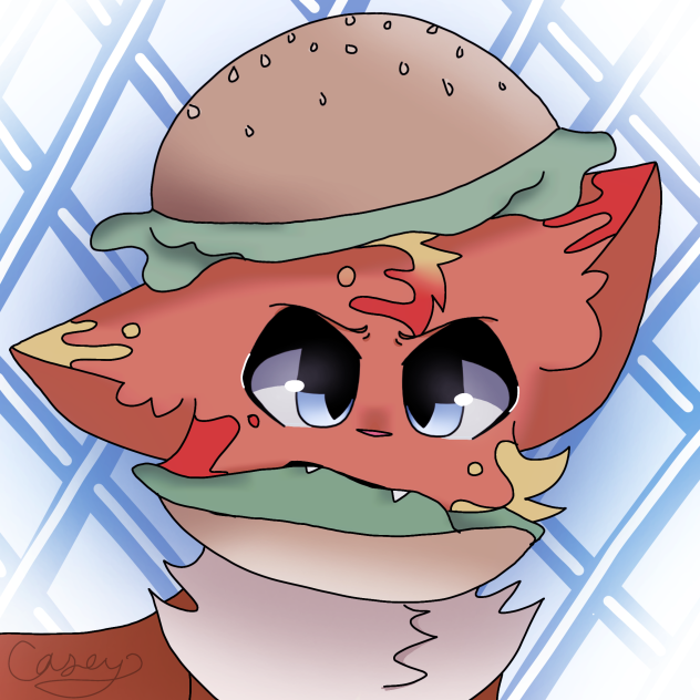 Cat burger - ibisPaint