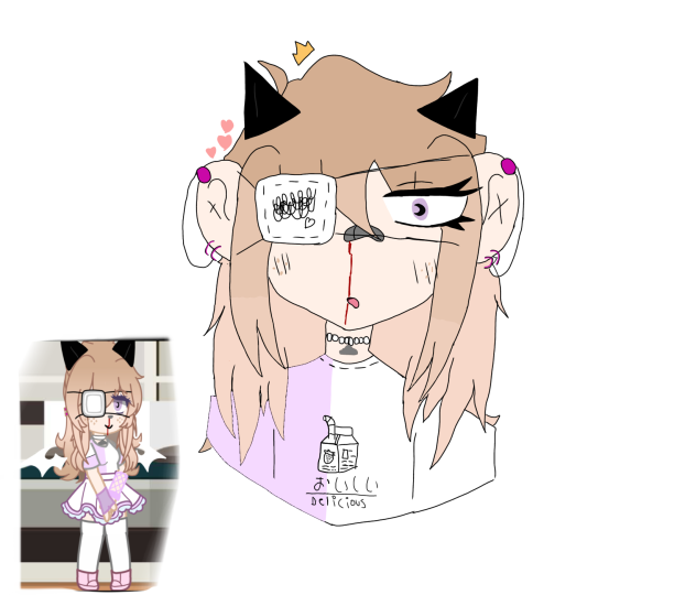 My drawing oc colored - ibisPaint