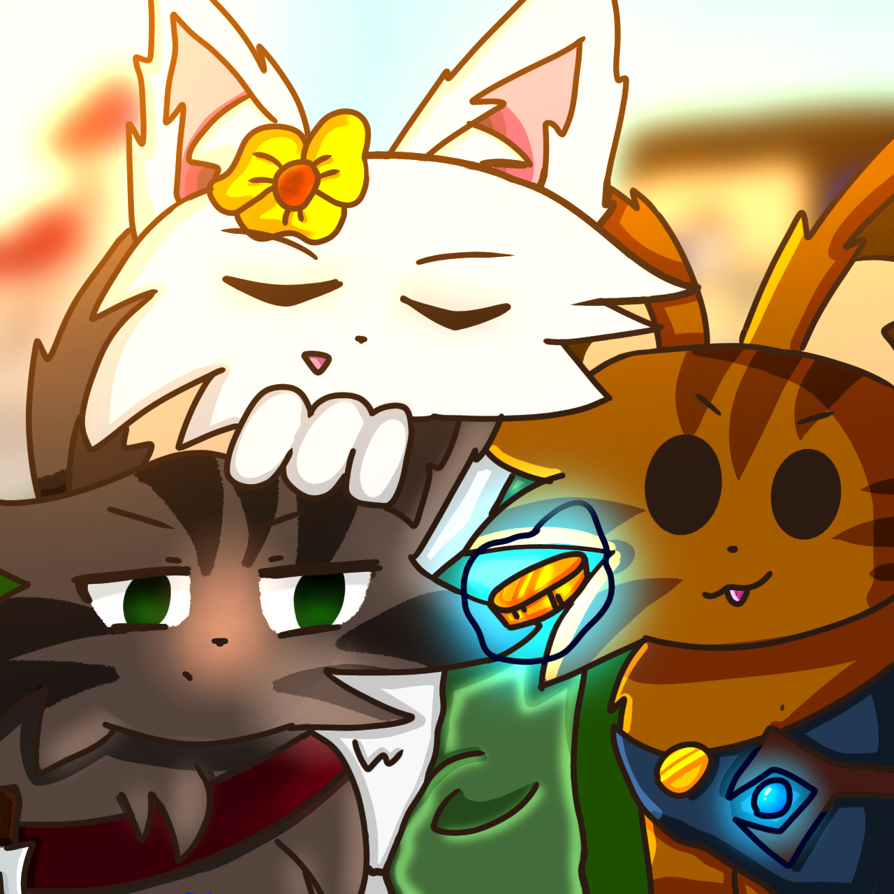 Catniss&Fransis&Conan🌻 - ibisPaint