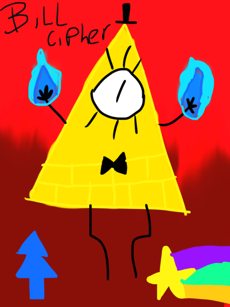 Bill cipher-GRAVITY FALLS- - ibisPaint