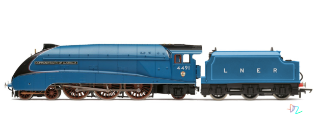 Lner A4 with a Stanier tender - ibisPaint