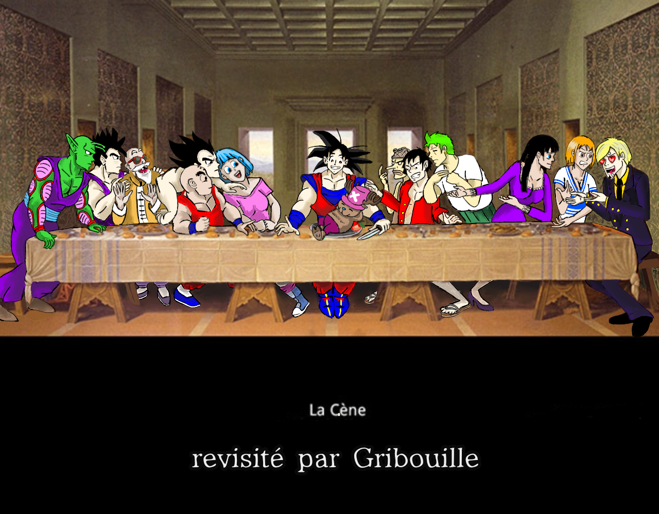La cène version manga 😁 - ibisPaint