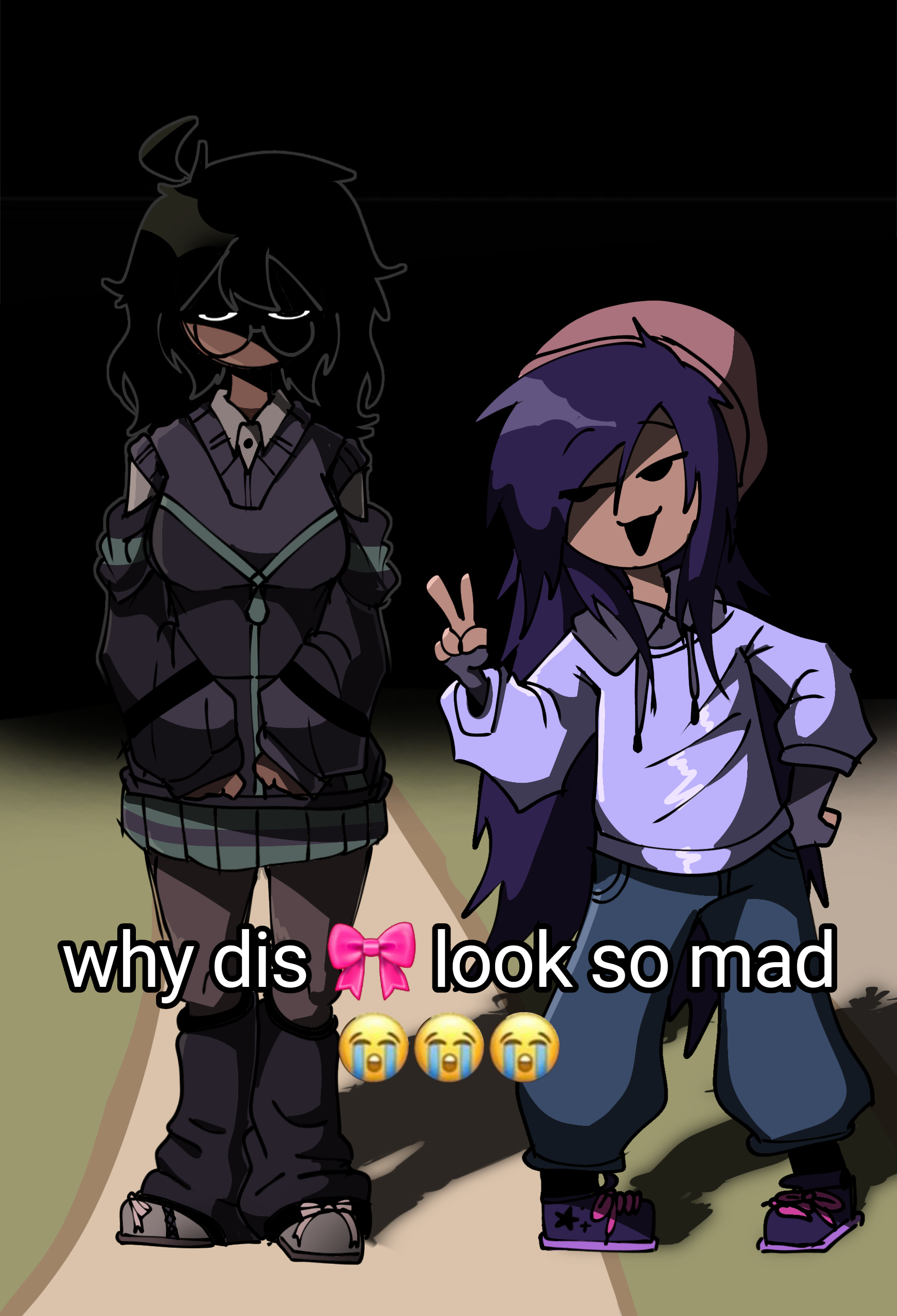 why dis 🎀 look so mad 😭😭😭 - ibisPaint