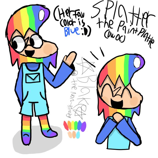 again with my dw oc splatter - ibisPaint